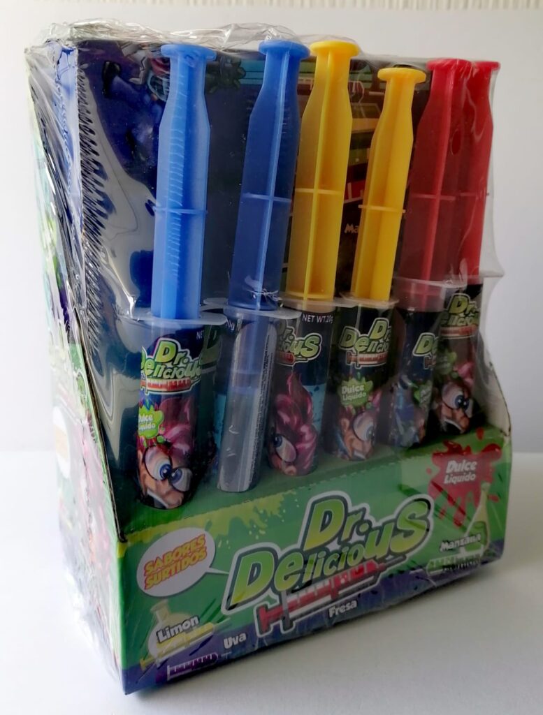 Dr. Delicious Jeringas caramelo | Dulces & Mas