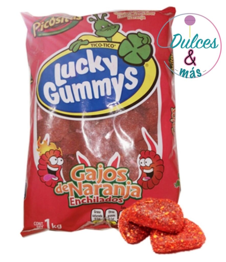Gajos de Naranja Enchilados | Dulces & Mas