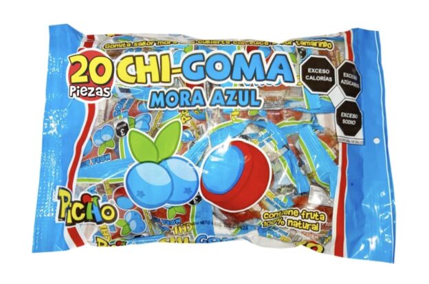 CHI-GOMA Mora Azul | Dulces & Mas